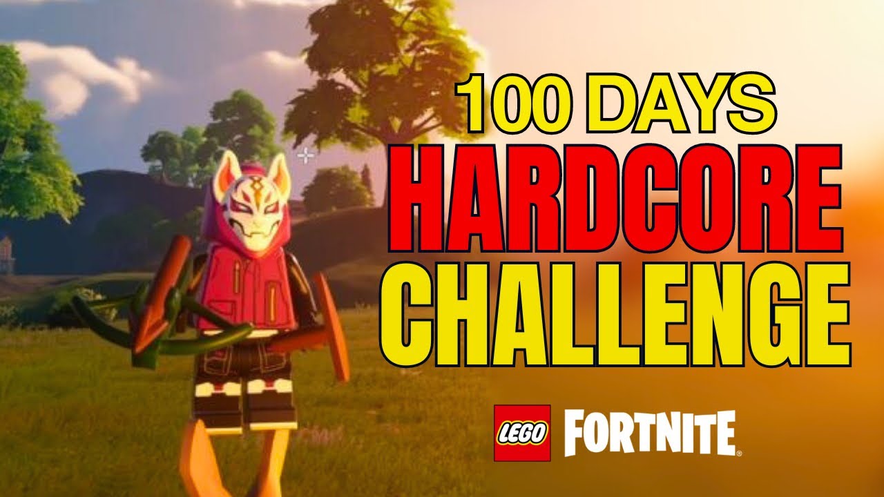 SURVIVING 100 DAYS IN LEGO FORTNITE - Part 1 - YouTube