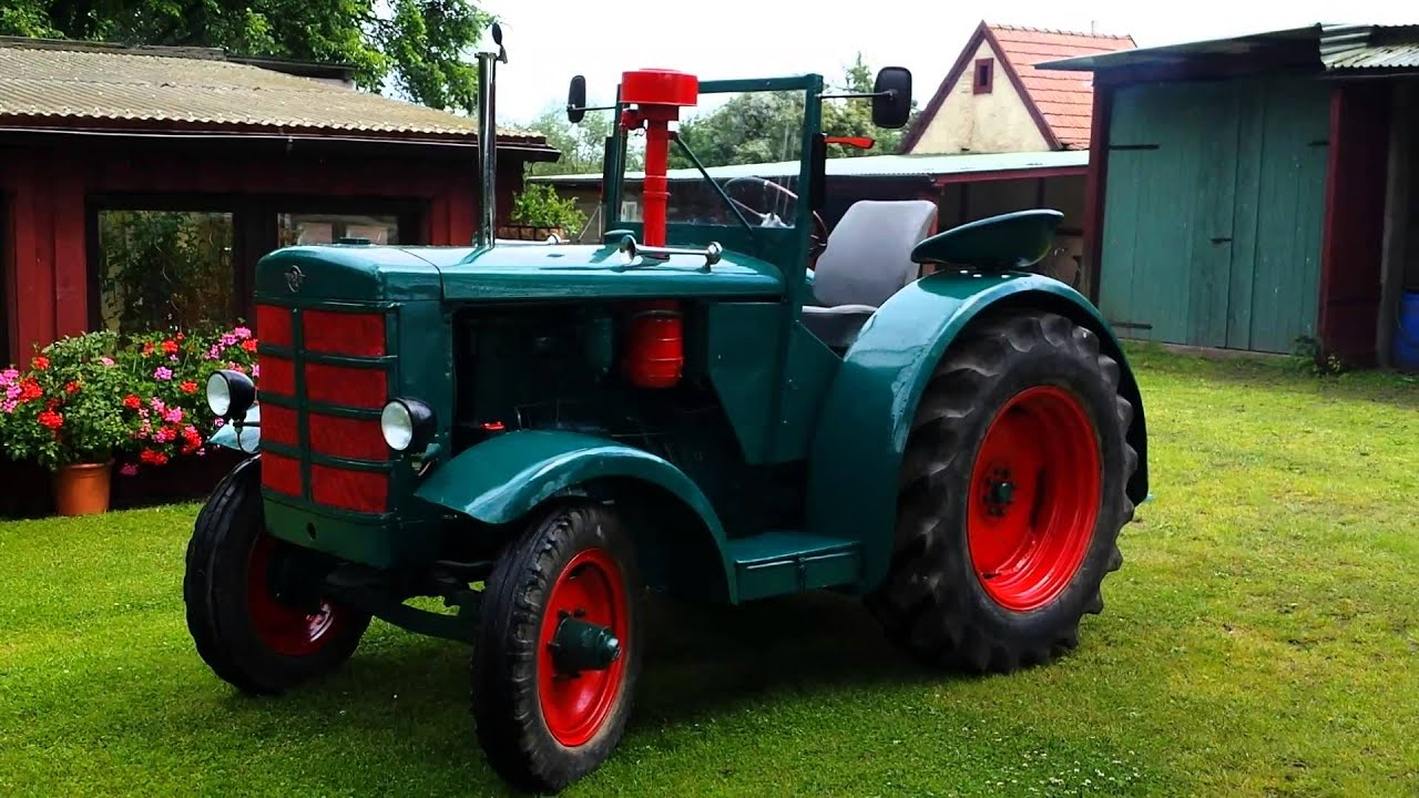 Hanomag R 45 zu verkaufen nähe Schwerin - YouTube
