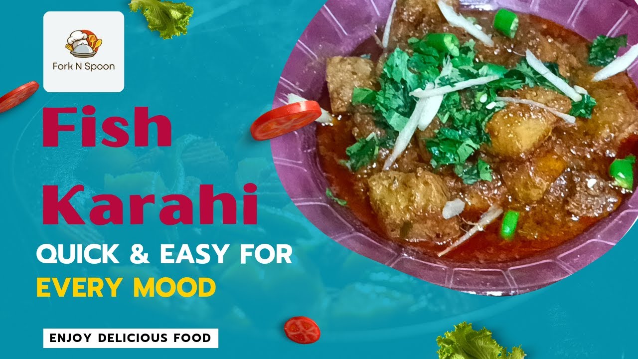🐟 Boneless Masaledaar Fish Karahi Recipe at Home | Easy Fish Curry ...