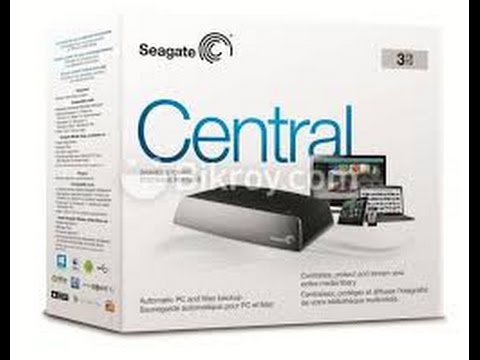 Seagate Central Personal Cloud Storage Unboxing & Overview - YouTube