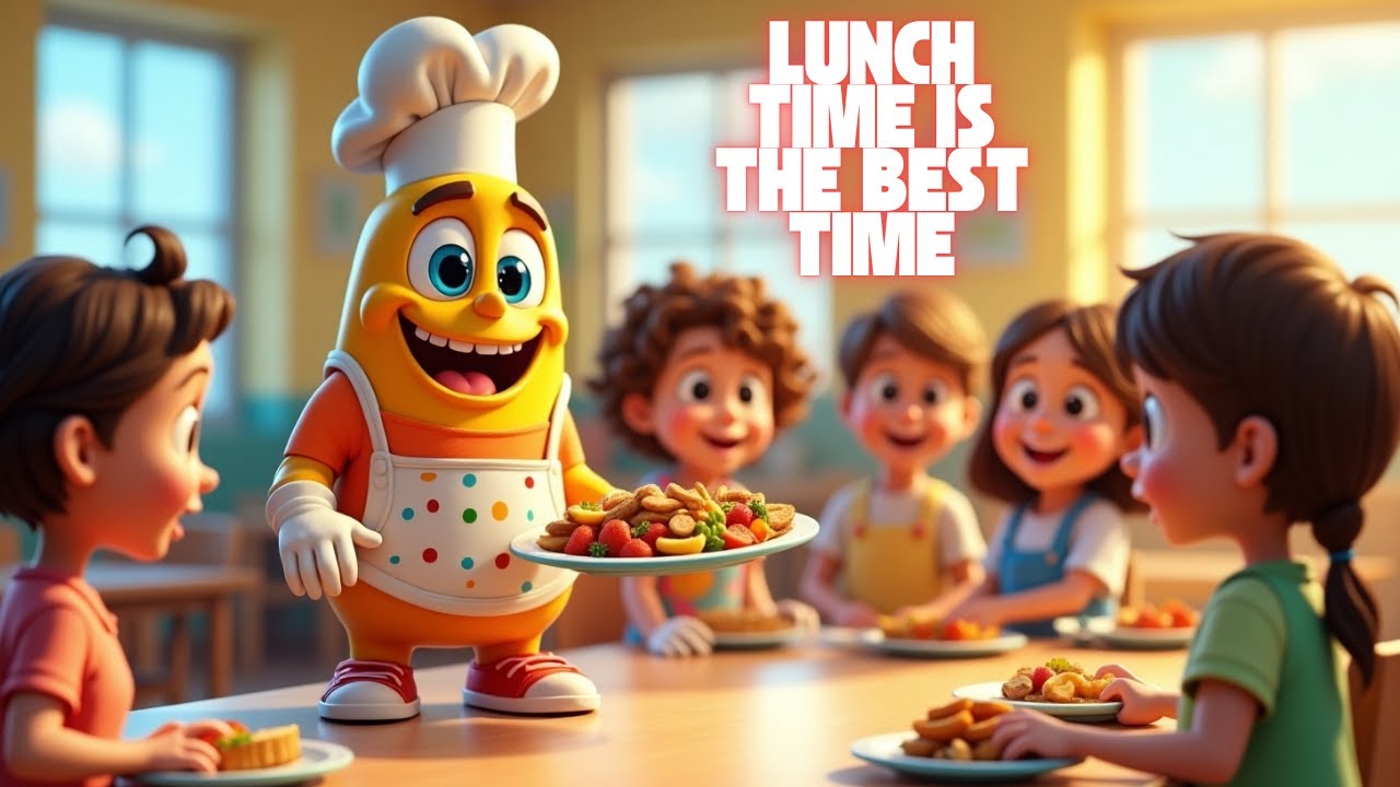 Lunch Time is the Best Time | Kids Songs | Kids Tunes | Nursery rhymes ...