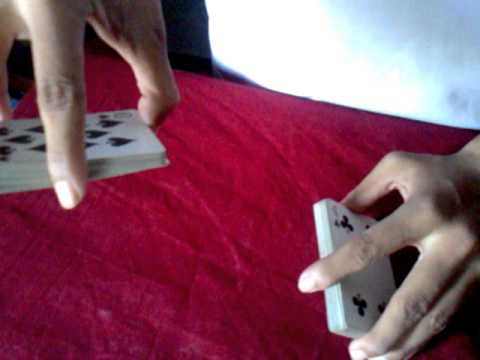 How to do the Table Riffle Shuffle - YouTube