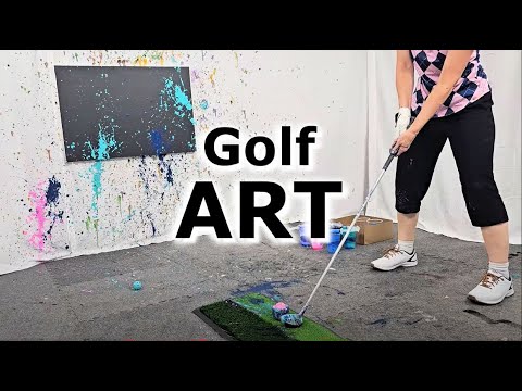 GOLF ART! -Come Learn How to Make Art using a Golf Club-Fun and Easy ...
