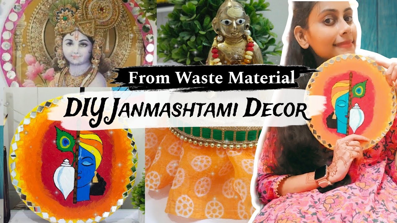 Janmashtami Special DIY | Janmashtami Decoration Ideas At Home ...