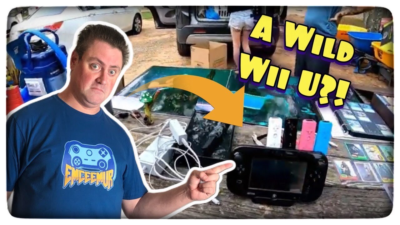 Flea Market Flippin' - 💵 Wii U Console In The Wild! 💵 - Live Video Game ...