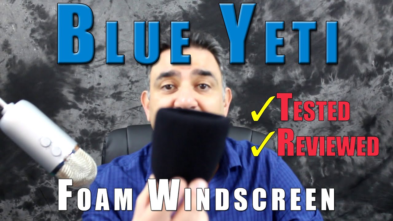Blue Yeti Foam Windscreen Kwik Review - YouTube