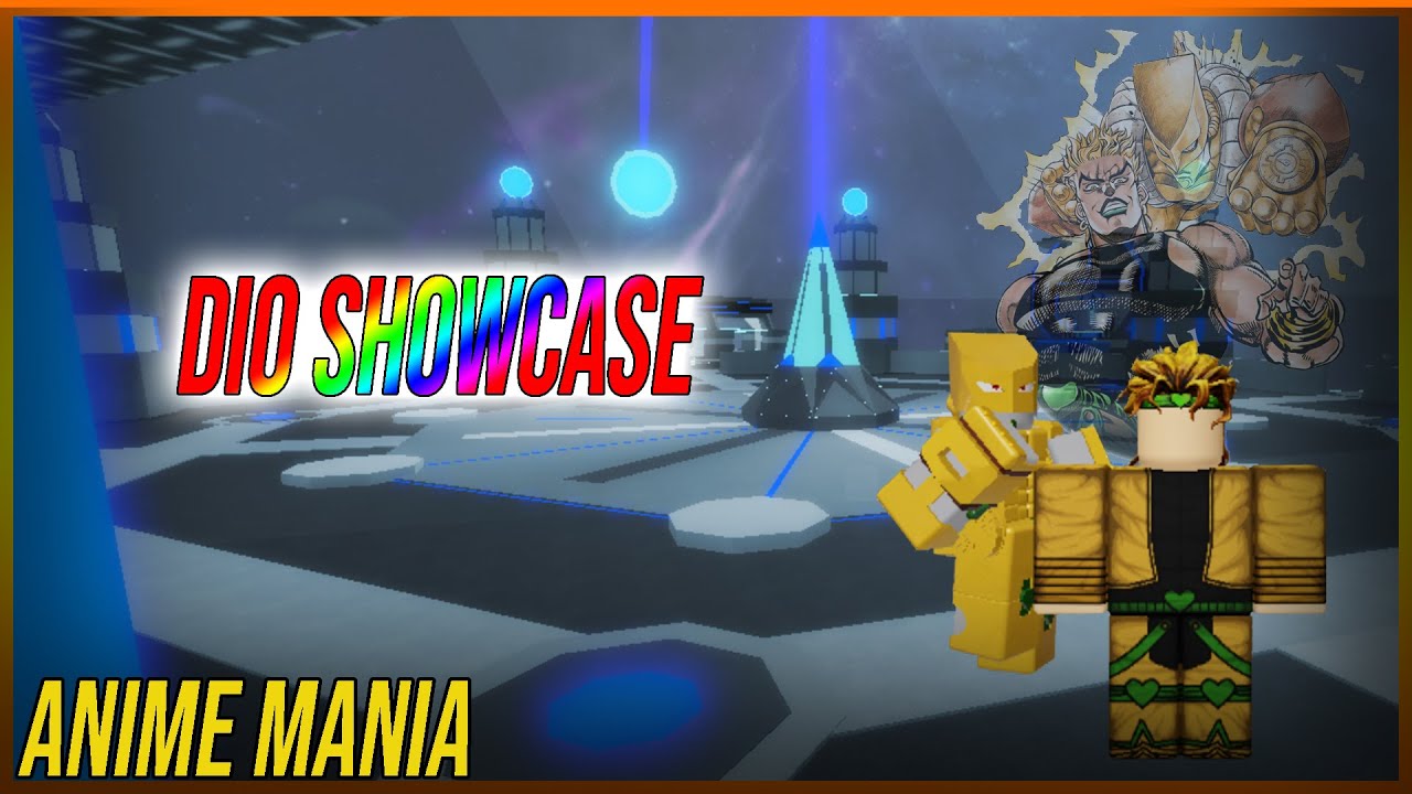 DIO (Deus) Showcase [ Anime Mania ] | Roblox - YouTube