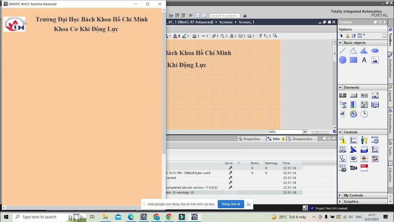 [Vlog PLC ] Hướng dẫn chi tiết thiêt kế giao diện WinCC trên PLC ...