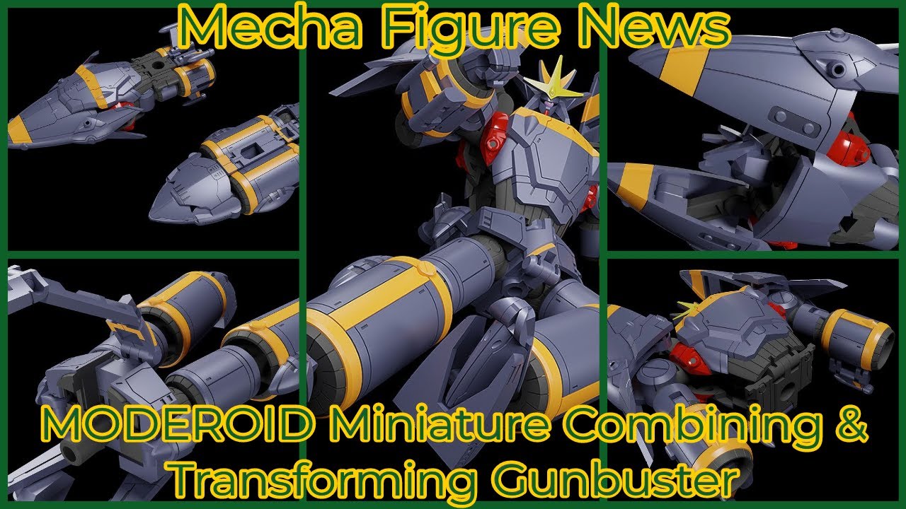 Transform & Combine: MODEROID Gunbuster Preorder News! - YouTube