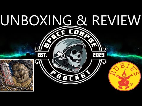 Rubies Texas Chainsaw Massacre Leatherface wall hanger from Jay Bug - REVIEW | Space Corpse ...