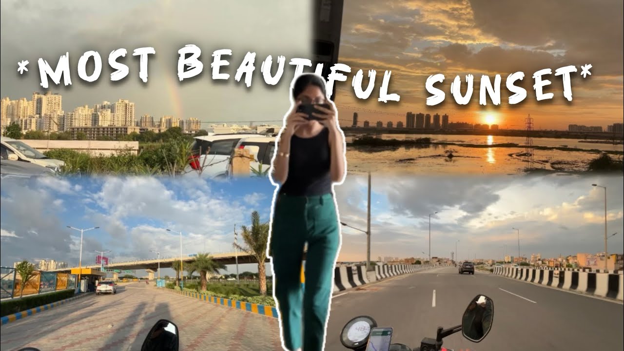 Sob plan successful hoyna 😌 *Witnessed the most beautiful sunset* 🌇 # ...