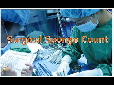 [수술간호]24 의료사고 case, 수술계수(Surgical count), Gauze 카운트 - YouTube