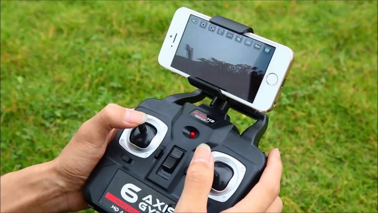 RC DRONE WITH 720P CAMERA RECORDER - YouTube
