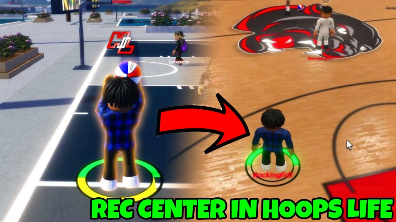 So hoops life finally added a REC CENTER... - YouTube