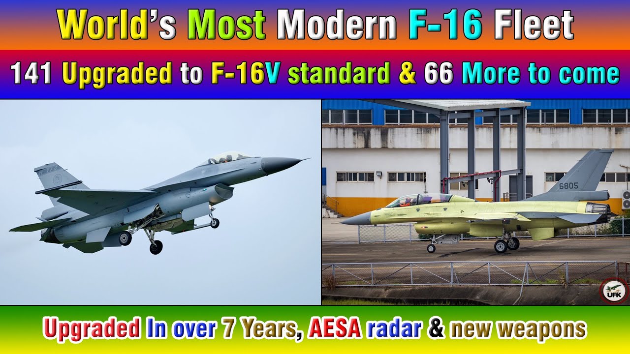 World’s Most Modern F-16 Fleet. 141 Upgraded to F-16V standard & 66 ...