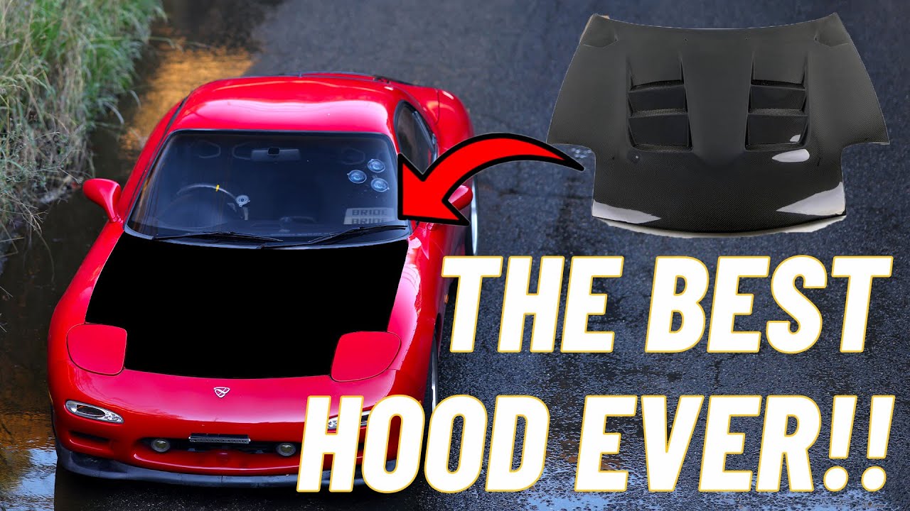 BEST HOOD AND DIFFUSER FOR THE RX7 || Re amemiya AD9 hood & Re amemiya ...