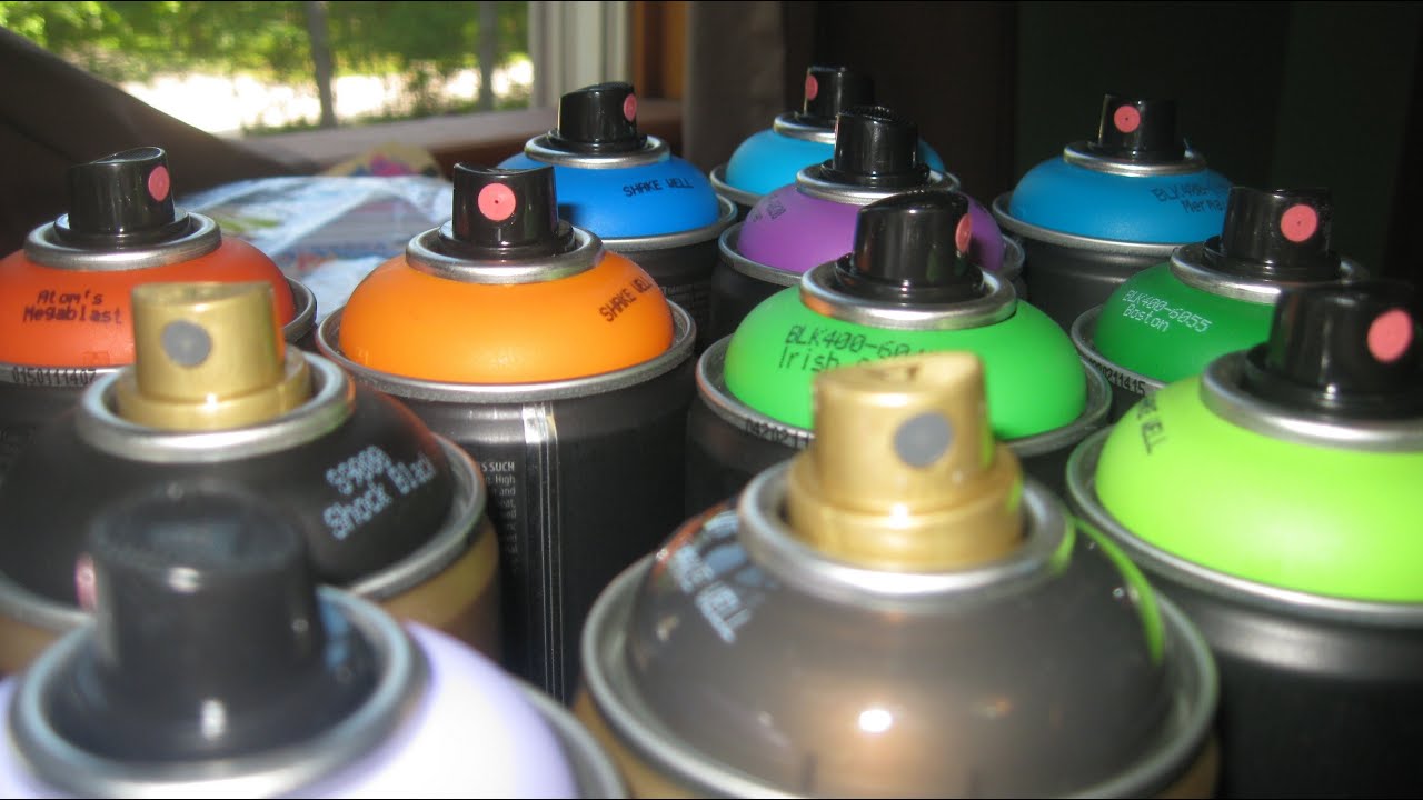 Graffiti Supplies and Set Up - SIVE - - YouTube