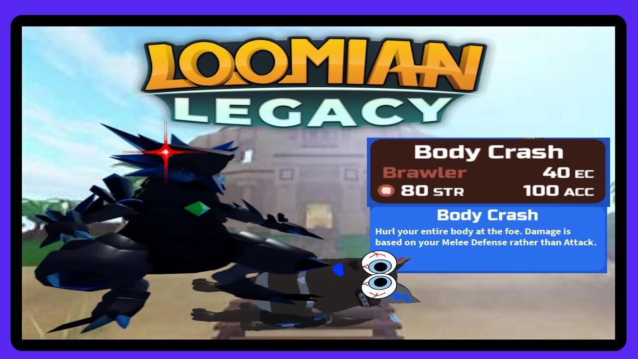 Loomian legacy PvP Showcase: Obsidrugon is EXTRA THICK! - YouTube