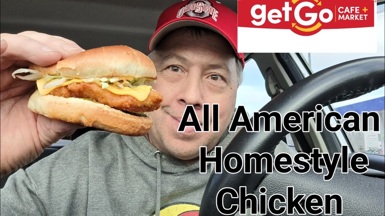 Get Go All American Homestyle Chicken Sandwich - YouTube