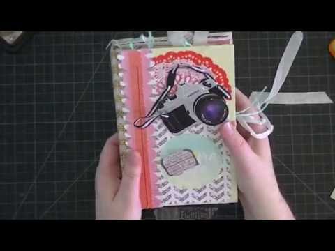 Camera/Photo themed Journal received from Brenda - YouTube