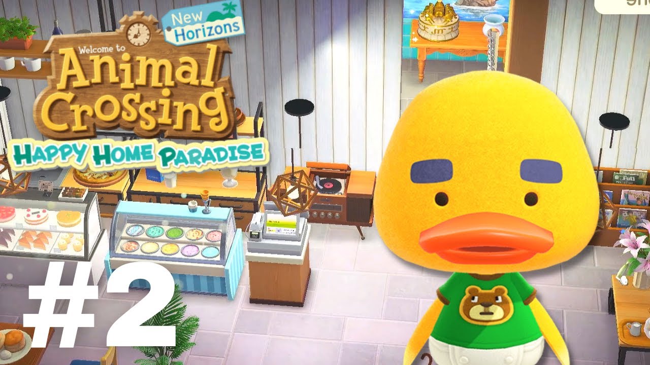 Designing Joey's Cafe Spa! - Animal Crossing: New Horizons Happy Home ...