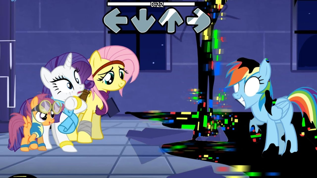 FNF:-) The Last Rainboom MLP - YouTube