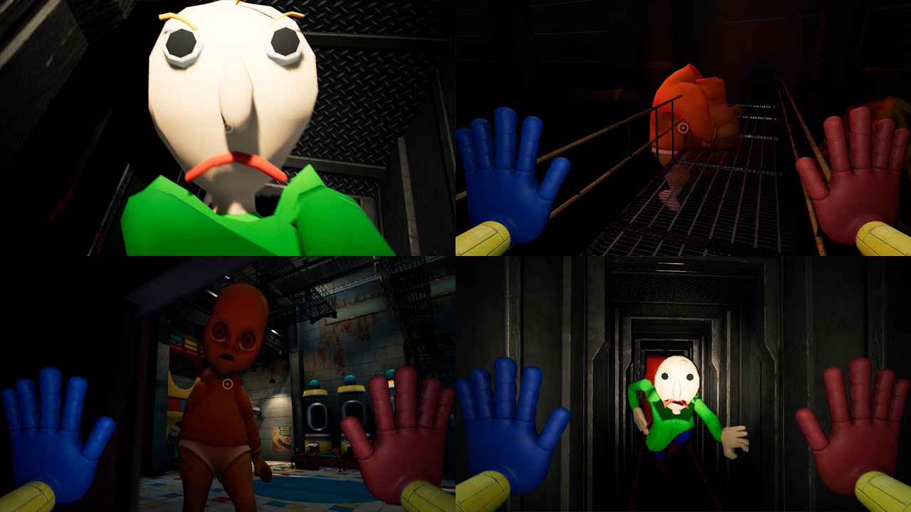 Run And Find A Way To Kill 2 Balbi In Poppy Playtime CHAPTER 1 - YouTube