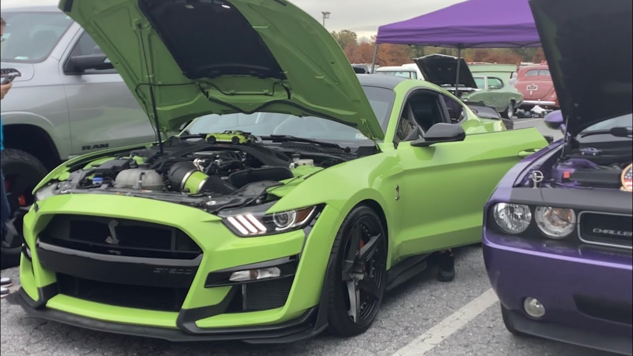 2020 Shelby GT500 (loud rev) - YouTube