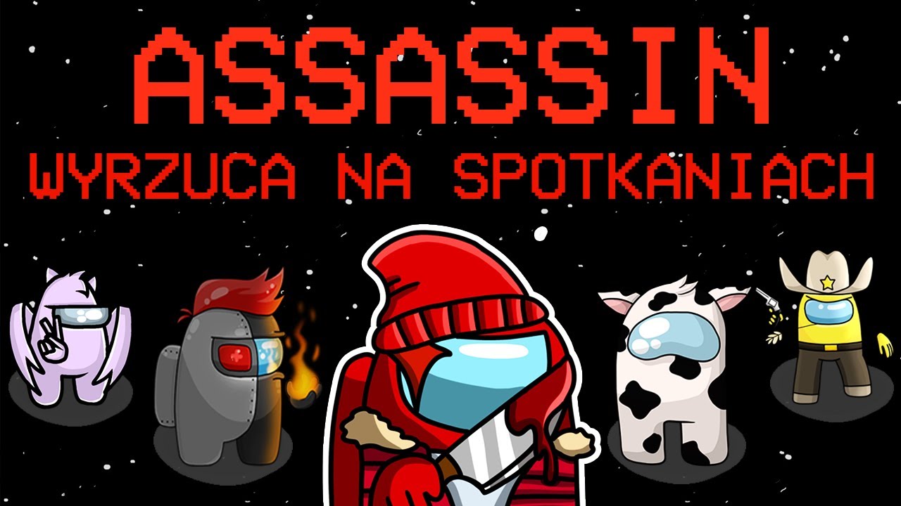 Typowy Spoceniec w Among us (ASSASSIN, MINER) - YouTube