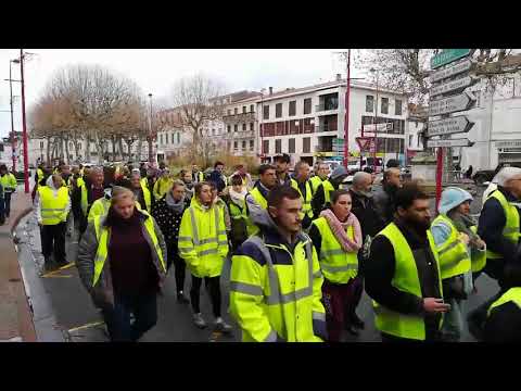 Mort d'un gilet jaune à Agen : marche silencieuse à Villeneuve (47)