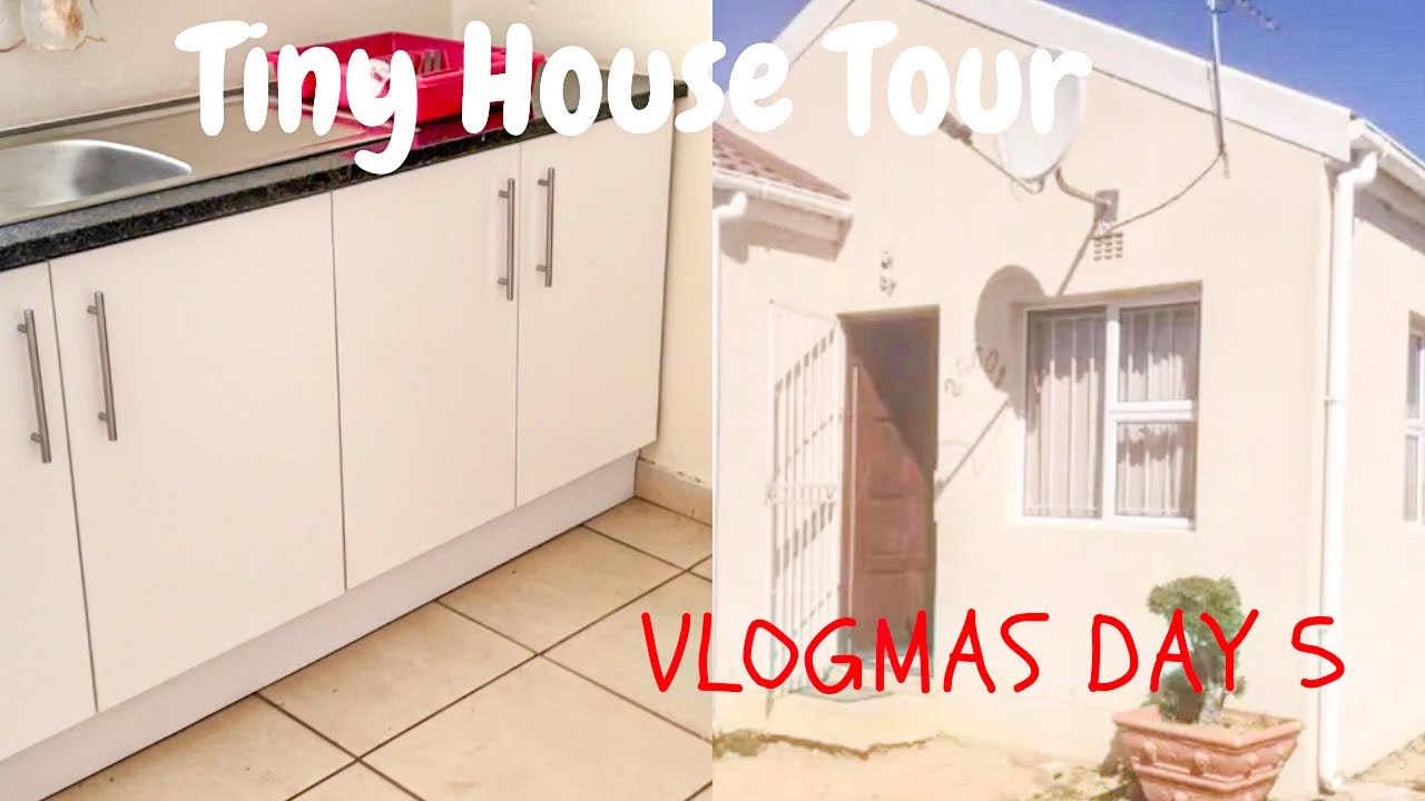 Our Tiny House Tour in South Africa| Minimalist| Vlogmas day 5 - YouTube