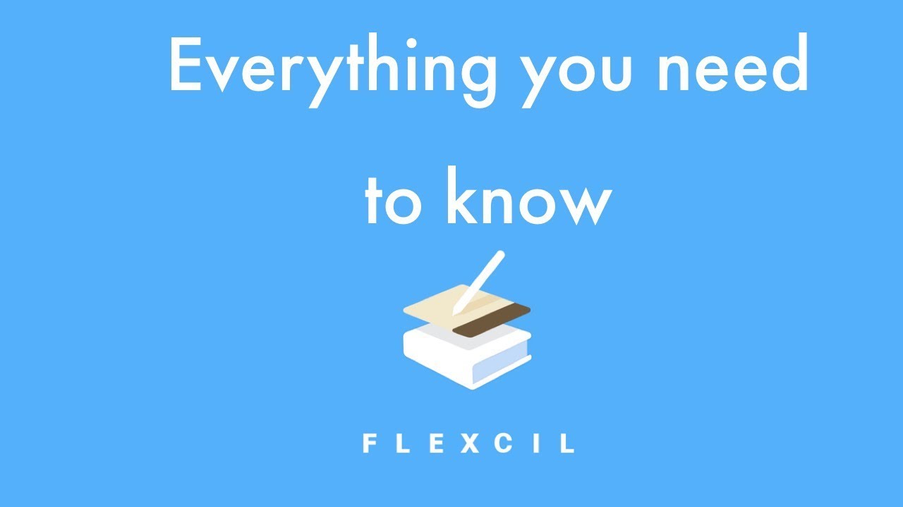Everything you need to know about Flexcil on the iPad pro| Paperless Student - YouTube