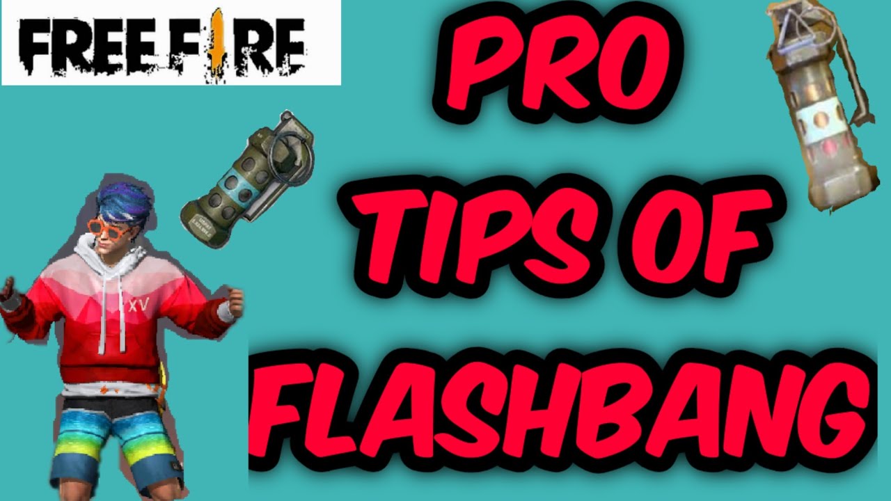 How to use FLASHBANG in free fire - YouTube