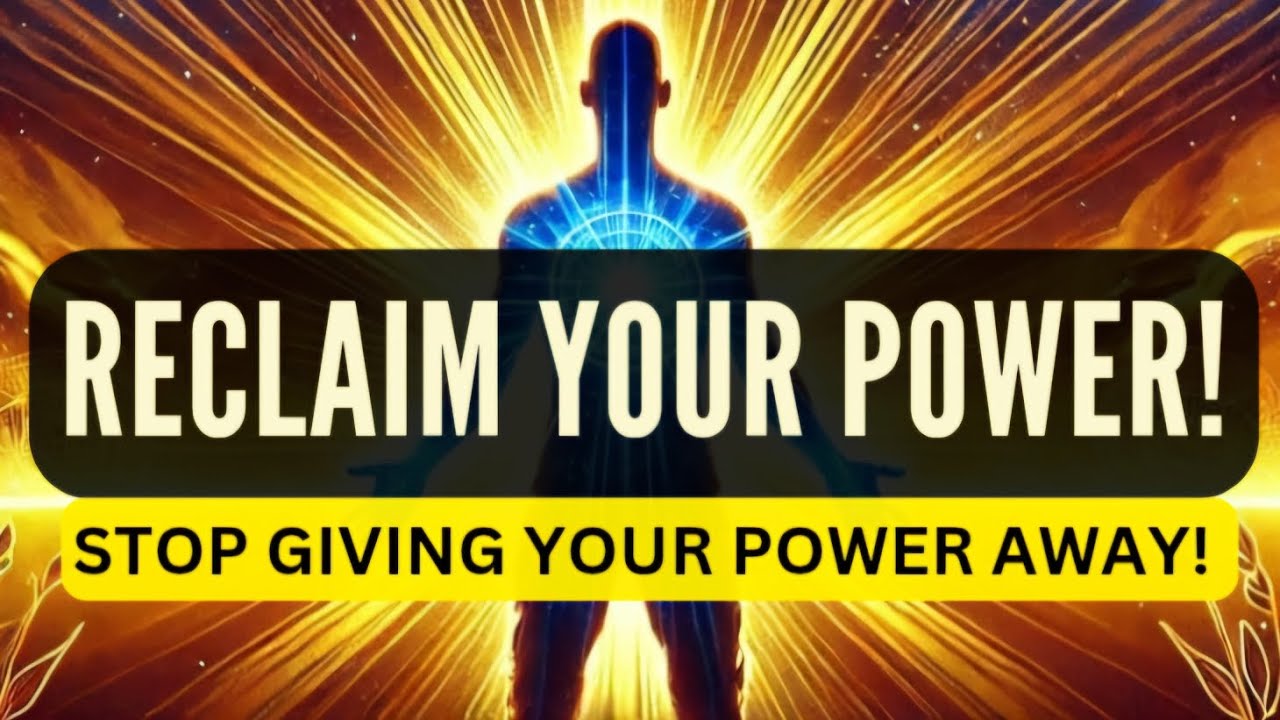 How You’re Giving Your Power Away (And How to Take It Back NOW) 🔥 - YouTube
