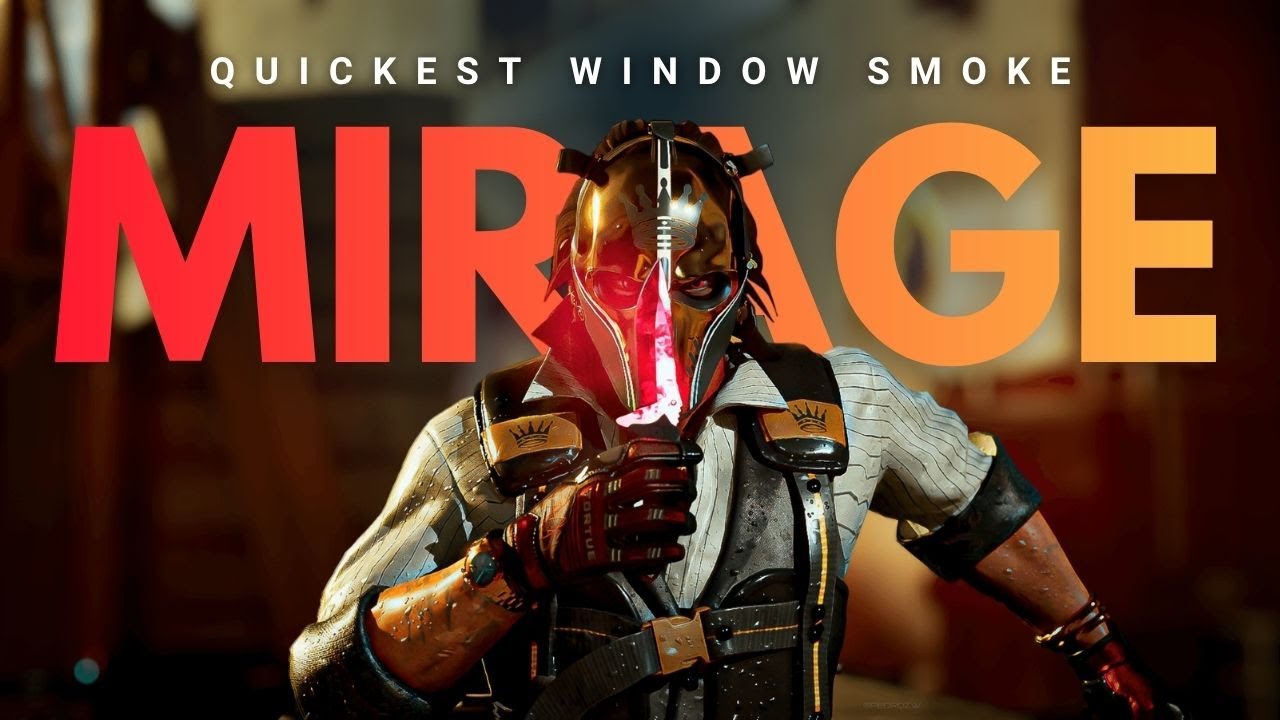 NEW Fastest Mirage Window Smoke – CS2 (November 2025) - YouTube