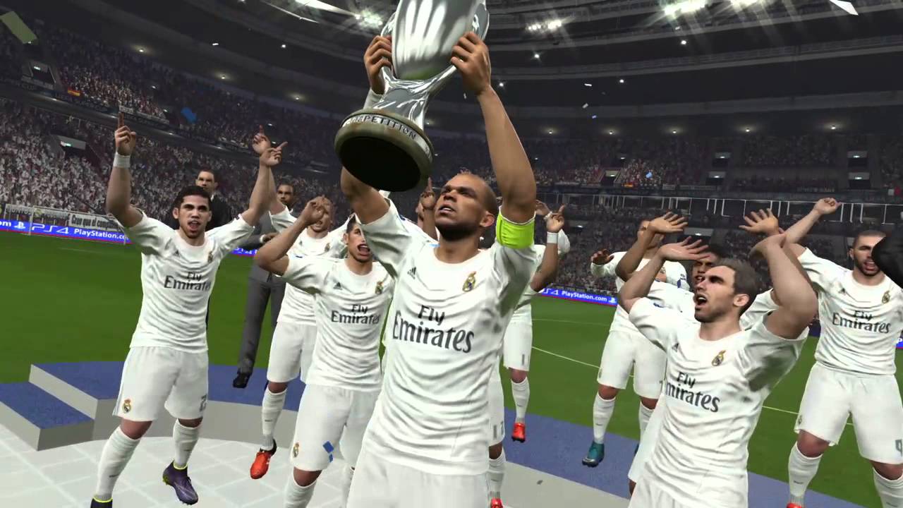 Pro Evolution Soccer 2016 UEFA Super Cup - YouTube