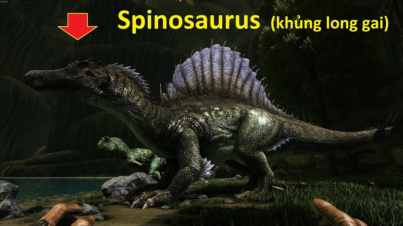 ARK: Aberration #2 - Bắt Được Khủng Long Gai Spinosaurus - YouTube
