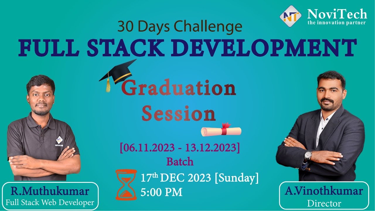 Full Stack Development [ FSD ] 30 Days Challenge | Graduation ...
