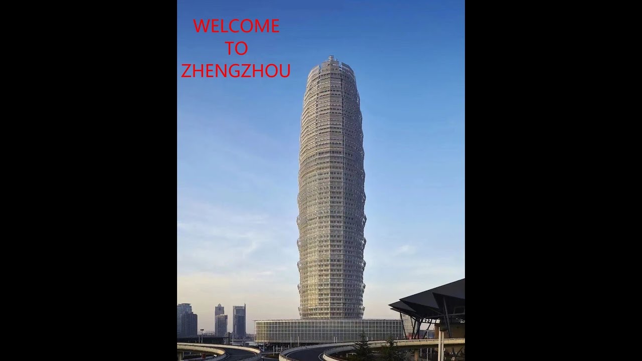 CHINA ZHENGZHOU CITY WALK ABOUT " BIG CORN BUILDING" - YouTube
