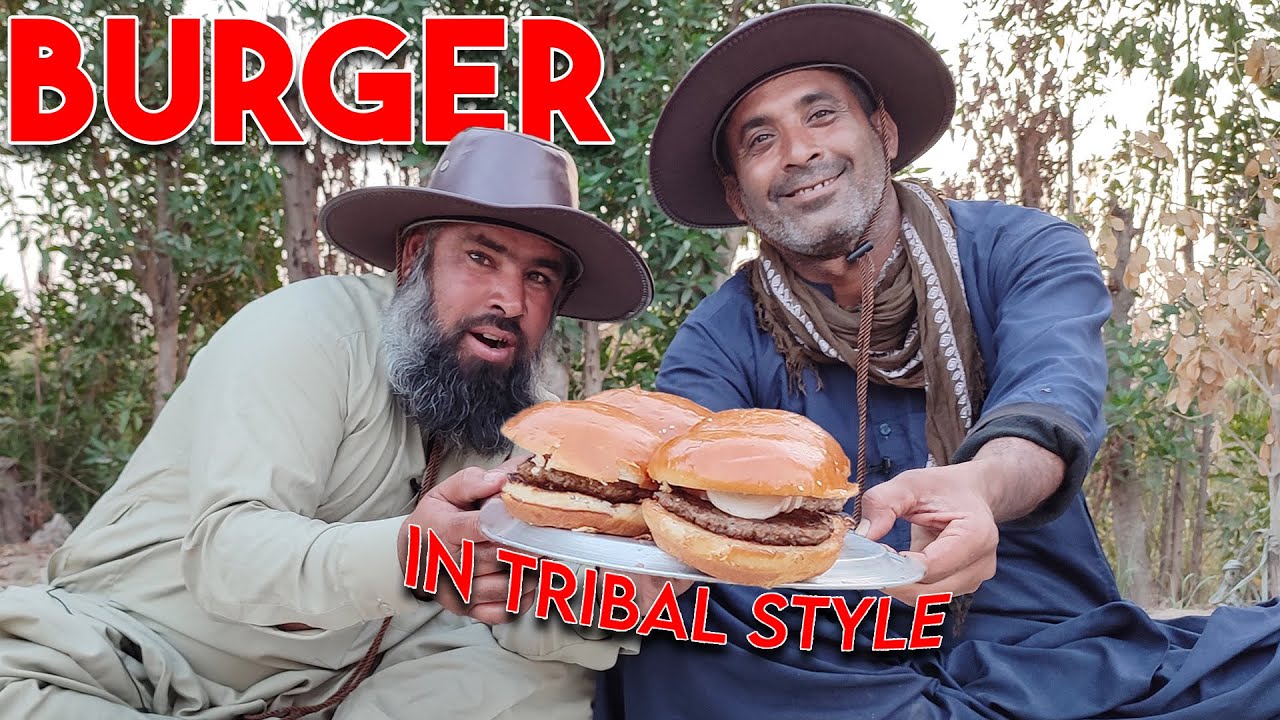 Classic American Beef Burger Recipe By Tribal People - YouTube