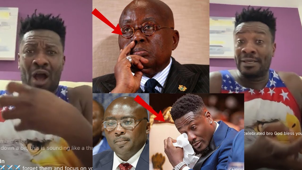 Sad 😢Asamoah Gyan in Tears as he Exposes Bawumia & Akufo Addo for using ...