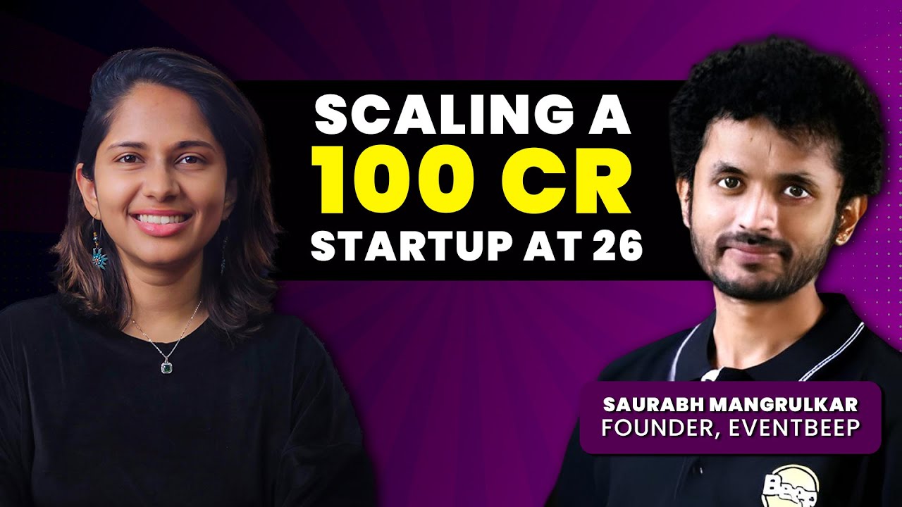 Founded a 100 Cr startup at 26 | Saurabh Mangrulkar | the curious maverick show - YouTube