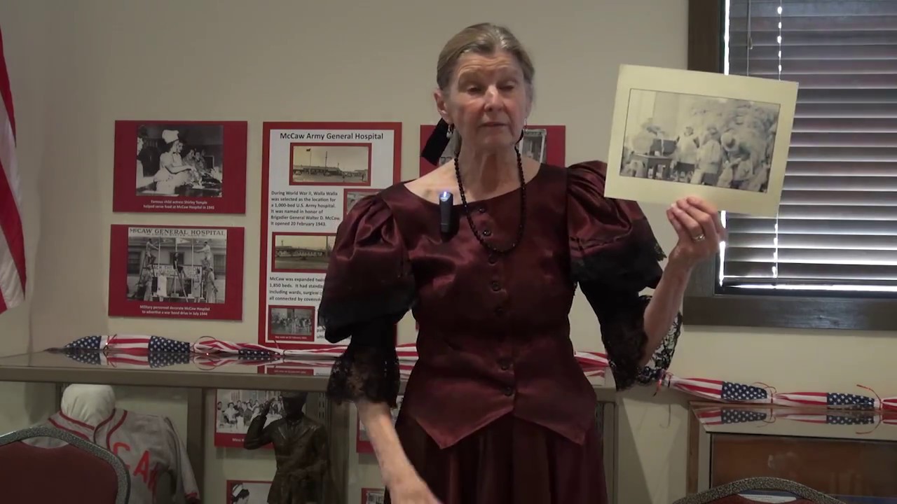 Isabella Kirkman portrayed by Susan Monahan at Fort Walla Walla - YouTube