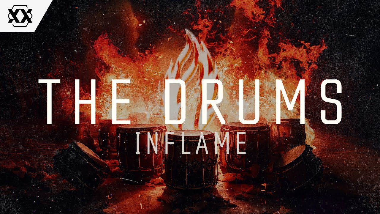 Inflame - The Drums | Official Hardstyle Visualizer - YouTube