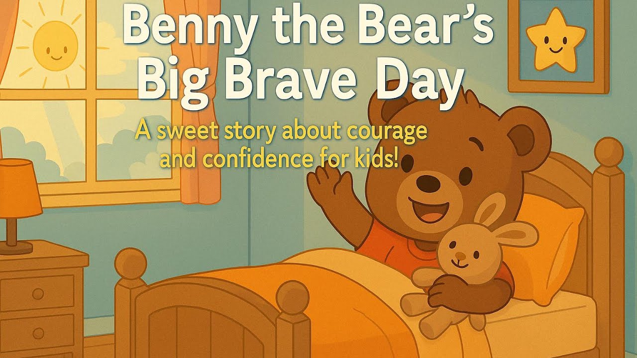 Benny the Bear’s Big Brave Day 🐻 | A Heartwarming Bedtime Story for Kids | Cutties and Giggles ...
