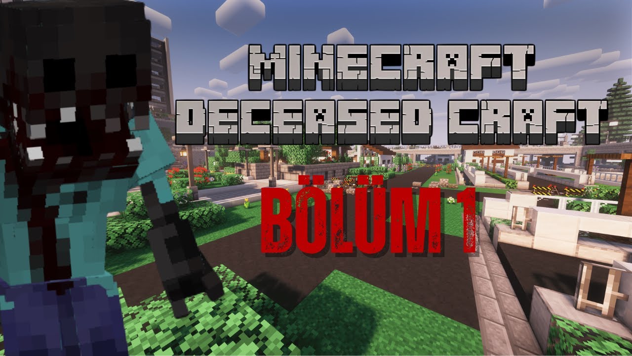 ZOMBİLERİN ŞEHRİ! {Minecraft Deceased Craft #1} @RealCenabet - YouTube