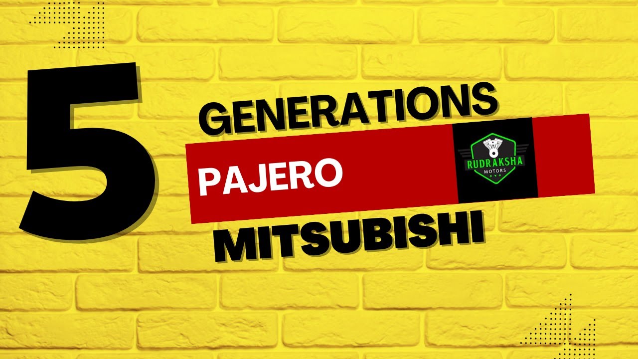 5 Generations of Mitsubishi Pajero - YouTube