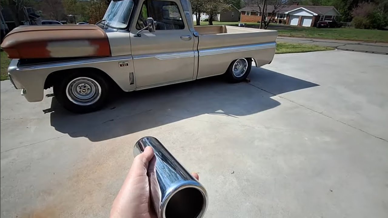 Weather is better and closer to "Paint Time" on my 1966 Chevy C10. NEW ...