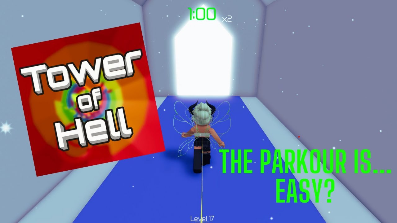 I Completed The Tower of Hell Twice in One Round - YouTube