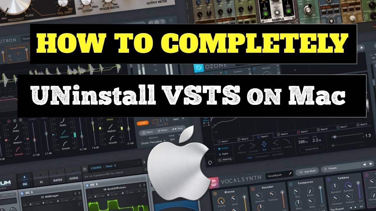 How to Uninstall VST Plugins on Macbook - YouTube